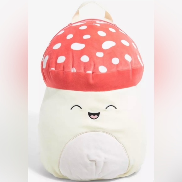 Squishmallows | Bags | Nwt Backpack Squishmallowadorable Red And Cream ...